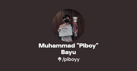 Muhammad Piboy Bayu Instagram Tiktok Linktree