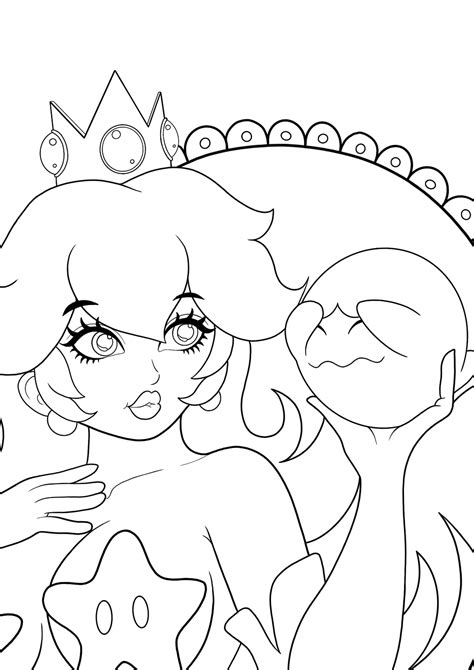 Princess peach page coloriage numérique imprimable Etsy