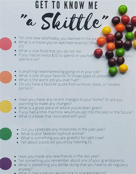 Skittles Ice Breaker Image