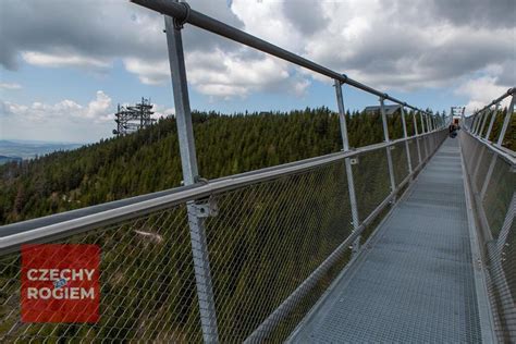 Sky Bridge 721 Najdłuższy most wiszący na świecie Czechy za rogiem