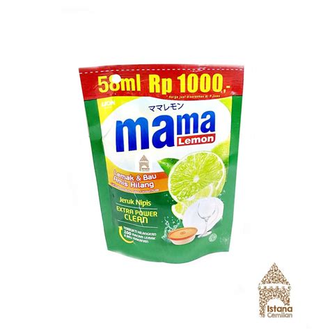 Jual Mama Lemon Sabun Cuci Piring Dan Buah 55 ML Shopee Indonesia