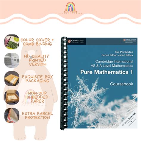 PRINTED VERSION Cambridge International AS A Level Pure Mathematics