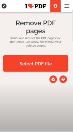 how to delete pages from pdf on android updf