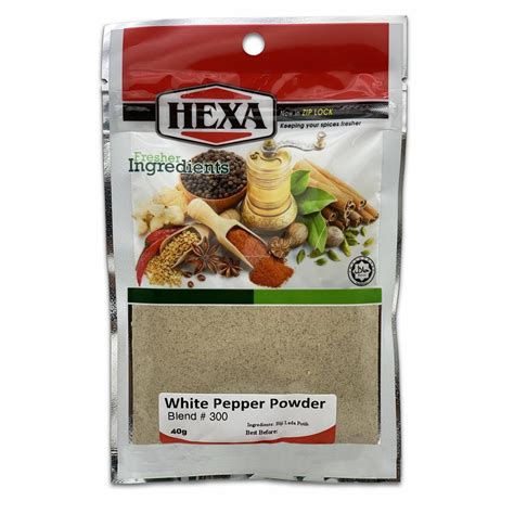 Special Promotion Hexa Halal White Pepper Powder G Serbuk Lada