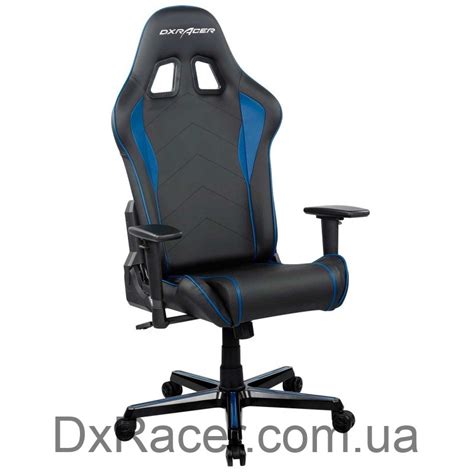 Кресло Dxracer Prince series GC P08 NB черное с синим купить в Киеве и