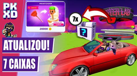 PK XD ATUALIZOU 7 CAIXAS SECRETAS MUITOS ITENS POR MOEDAS YouTube