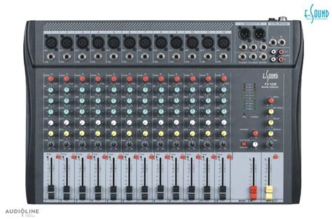 CONSOLA DE 12 CANALES E SOUND FX1230 Sonidos Oeste