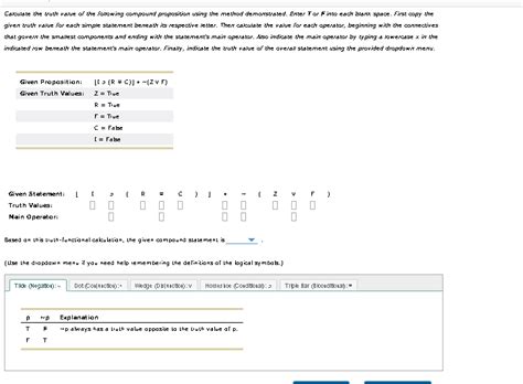 solved 4 single line truth functions you can calculate the