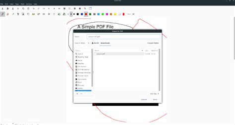how to annotate pdf files on linux