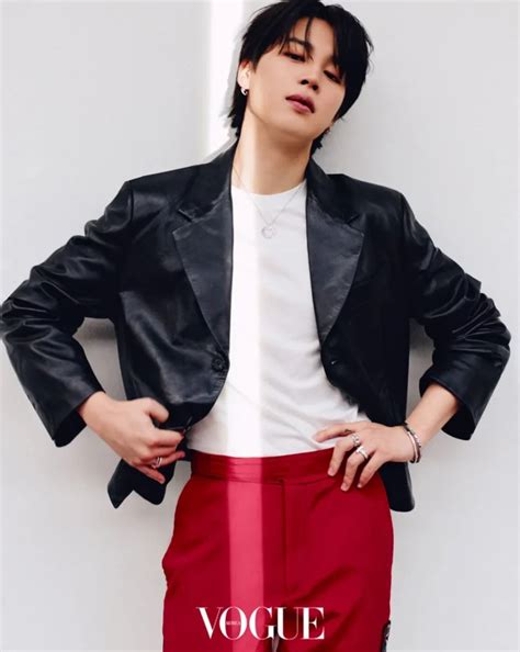 Photos Of Bts Jimin From Vogue April Issue Just Released Pannkpop