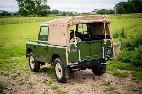 Land Rover Series 3 88 1976 Bronze Green Soft Top Galvanised Chassis