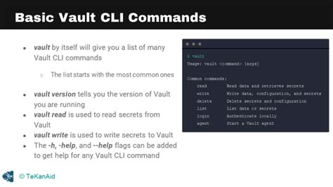 Hashicorp Vault Tutorial For Beginners Tekanaid