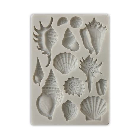 Foremka Silikonowa Stamperia Songs Of The Sea MUSZLE 10x15 Cm