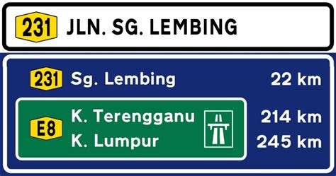 Apa Maksud Papan Tanda Jalan Raya Yang Ada Di Malaysia