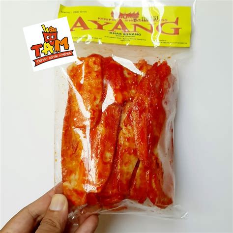 Jual Keripik Singkong Pedas Balado Sanjay Khas Padang Tam Snack