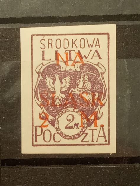 Litwa Środkowa Fi 27 A 1921 Na Śląsk Marcin Kęsek Filatelistyka