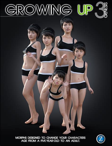 Growing Up For Genesis Female S Daz D