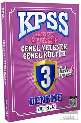 Kpss Lise N Lisans Genel Yetenek Genel K Lt