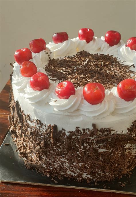 Eggless Black Forest Cake Flours Frostings