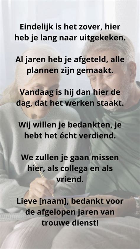 De Leukste Gedichten Quotes Over Met Pensioen Gaan Paradijsvogels
