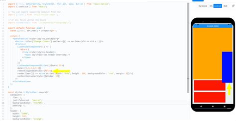 React Native Flatlist Header Zindex On Android Stack Overflow