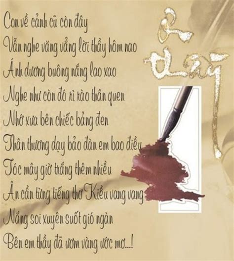 Những bài thơ hay ngày 20 11 dành tặng thầy cô năm 2016