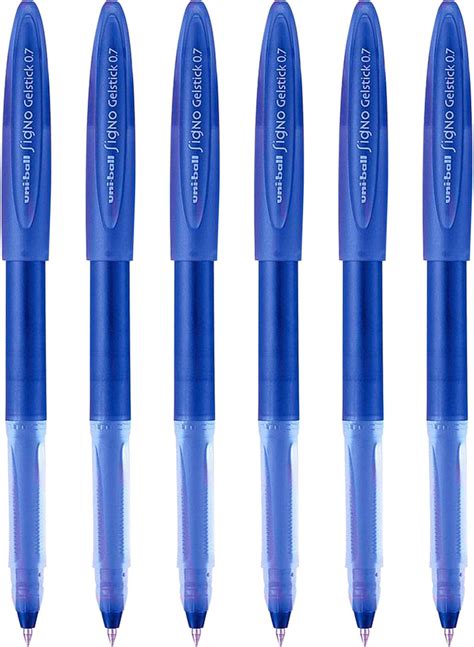 Pentonic EVO 0 7 Mm Gel Pen Blue Ink Pack Of 6 Amazon In Office