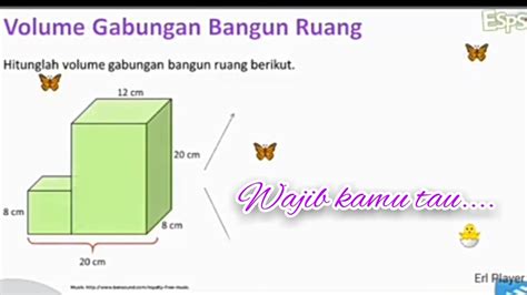 VOLUME GABUNGAN BANGUN RUANG BONUS SOAL SOAL YouTube