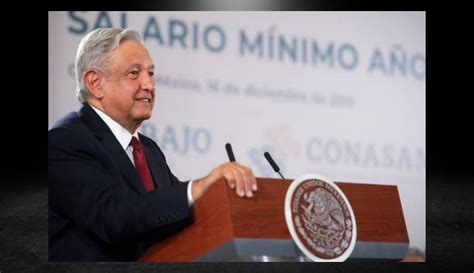 LÓPEZ OBRADOR ANUNCIA AUMENTO EN EL SALARIO MÍNIMO PARA EL 2021 PERO