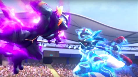 Pokemon Mega Lucario Vs Mega Mewtwo