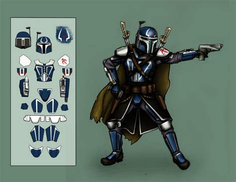 Commission Mandalorian Modern Crusader Concept By AraxussYexyr On