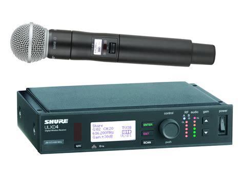Shure ULX D H51 Wireless Micro System Huss Light Sound