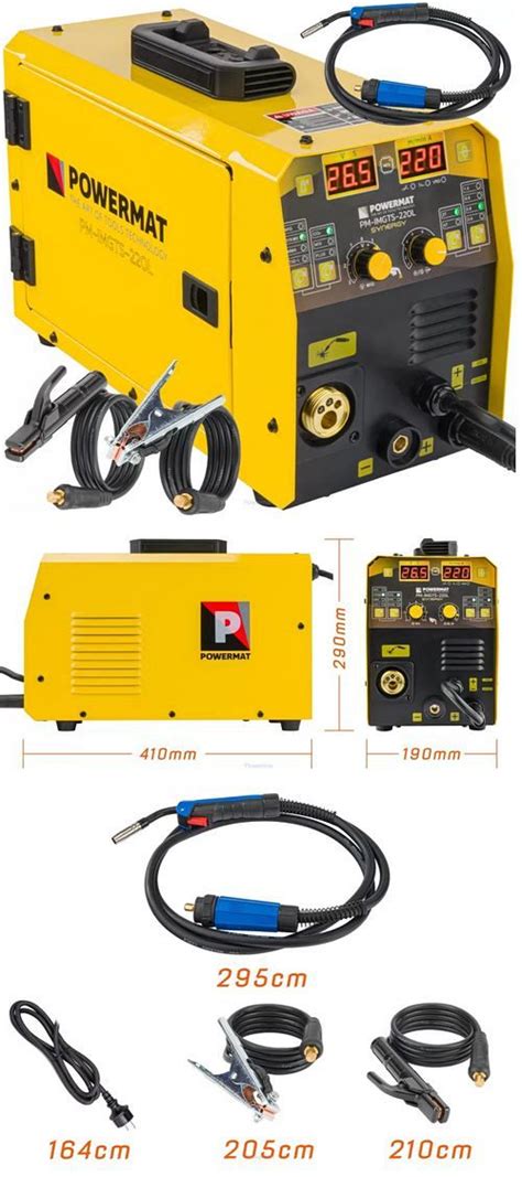 Spawarka Migomat MIG MAG MMA TIG 220A SYNERGY FLUX PM IMGTS 220L PM1240