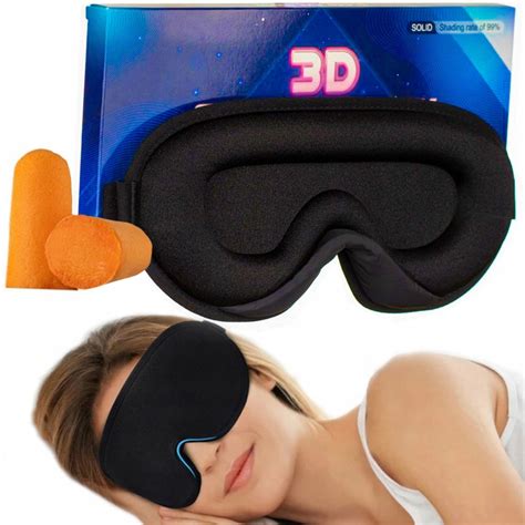 MASKA OPASKA NA OCZY 3D DO SPANIA PODRÓŻY PREMIUM 14357056836 Allegro pl