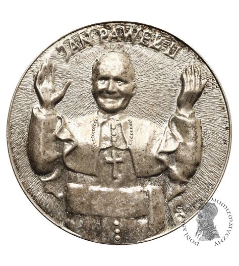 Polska Srebrny medal Jan Paweł II Jasna Góra Częstochowa 1982