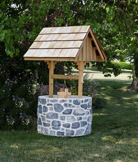 Puits décoratif 73 photos comment créer une option de bois pour le