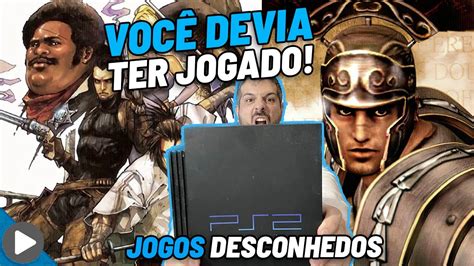 SOMENTE AS PÉROLAS OS 30 MELHORES JOGOS DESCONHECIDOS DO PS2 JOGOS