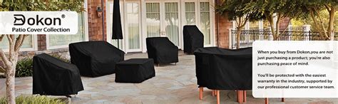 Dokon Funda Para Silla Apilable Tela Oxford Impermeable Transpirable