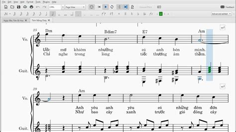 HỌC ĐỆM GUITAR Tình Nồng Cháy Over And Over Sheet đệm cho guitar