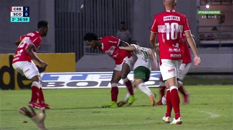 V Deo Crb X Sampaio Corr A Compacto Futebol Ge
