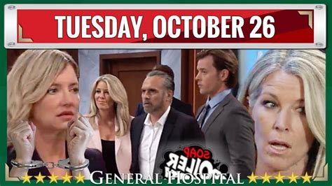 ABC General Hospital 10 26 2021 Spoilers UPDATE GH Tuesday October