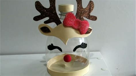 IDÉIA DE LEMBRANCINHA PARA O NATAL USANDO GARRAFA PET Christmas time