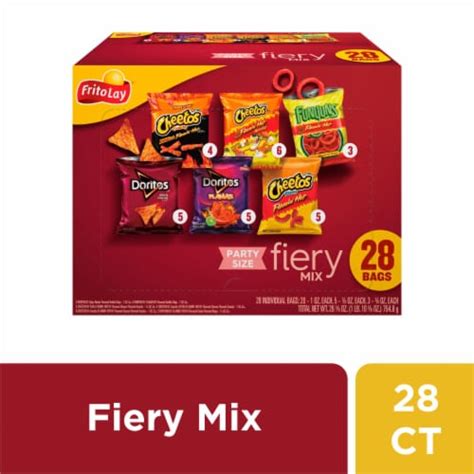 Frito Lay Fiery Mix Chips Variety Pack Ct Oz Kroger