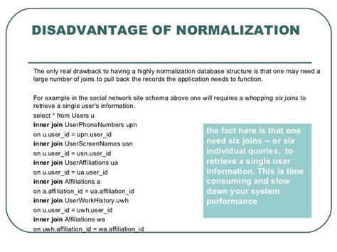 normalization