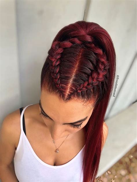 Pin Em Peinados Con Trenzas