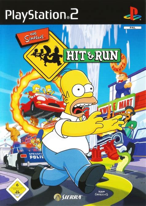 The Simpsons Hit Run Cover Or Packaging Material MobyGames