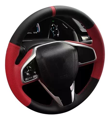 Funda Cubre Volante Honda Civic Type R Crv 2016 2021 Piel Meses Sin
