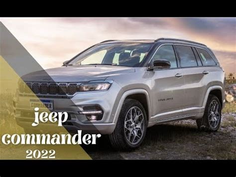 NOVO JEEP COMMANDER T270 OVERLAND 2022 EM DETALHES é mais que um