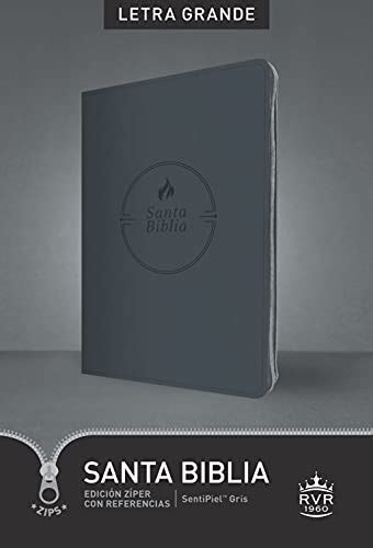 Santa Biblia RVR60 Edición zíper con referencias letra grande