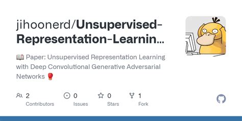 github jihoonerd unsupervised representation learning with deep convolutional generative